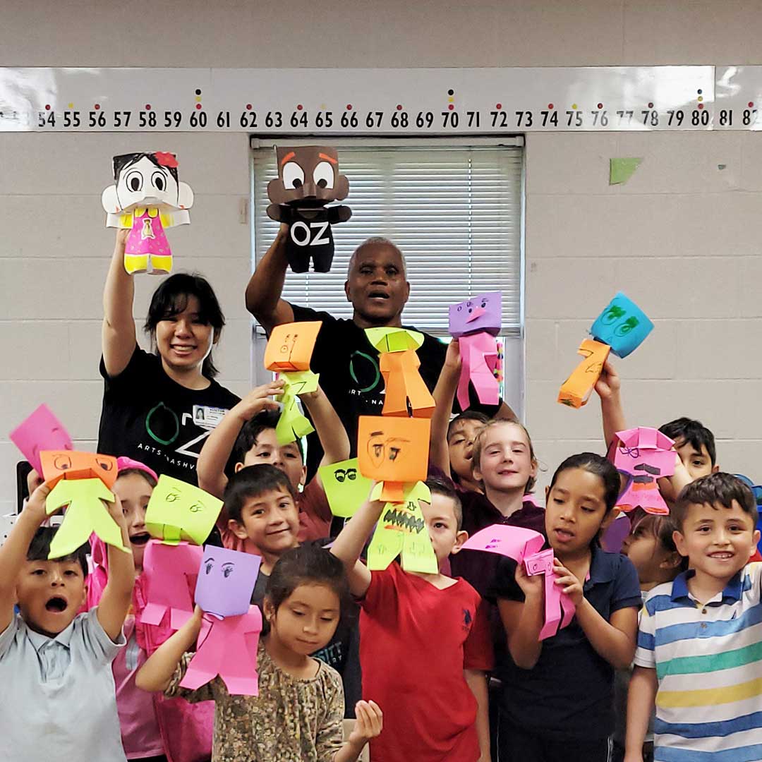 Teaching artists in the classroom